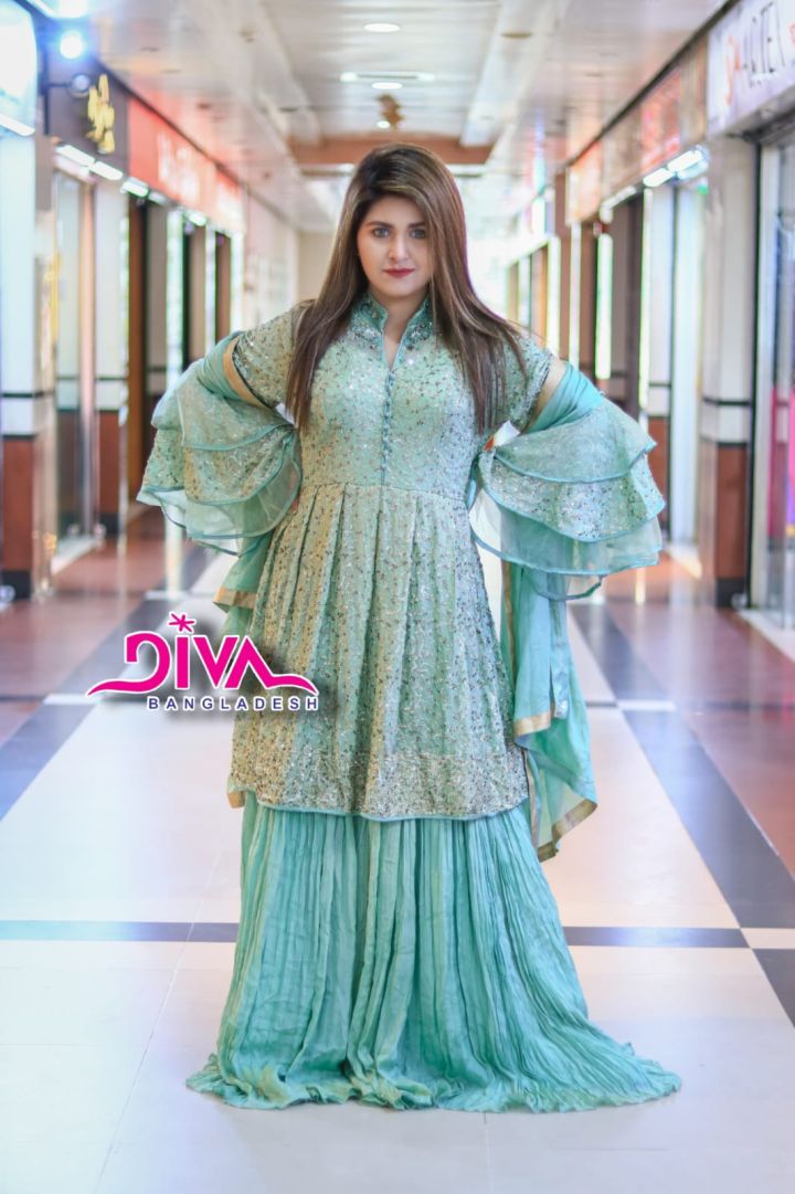 Garara Gown – 7785 – Diva Bangladesh